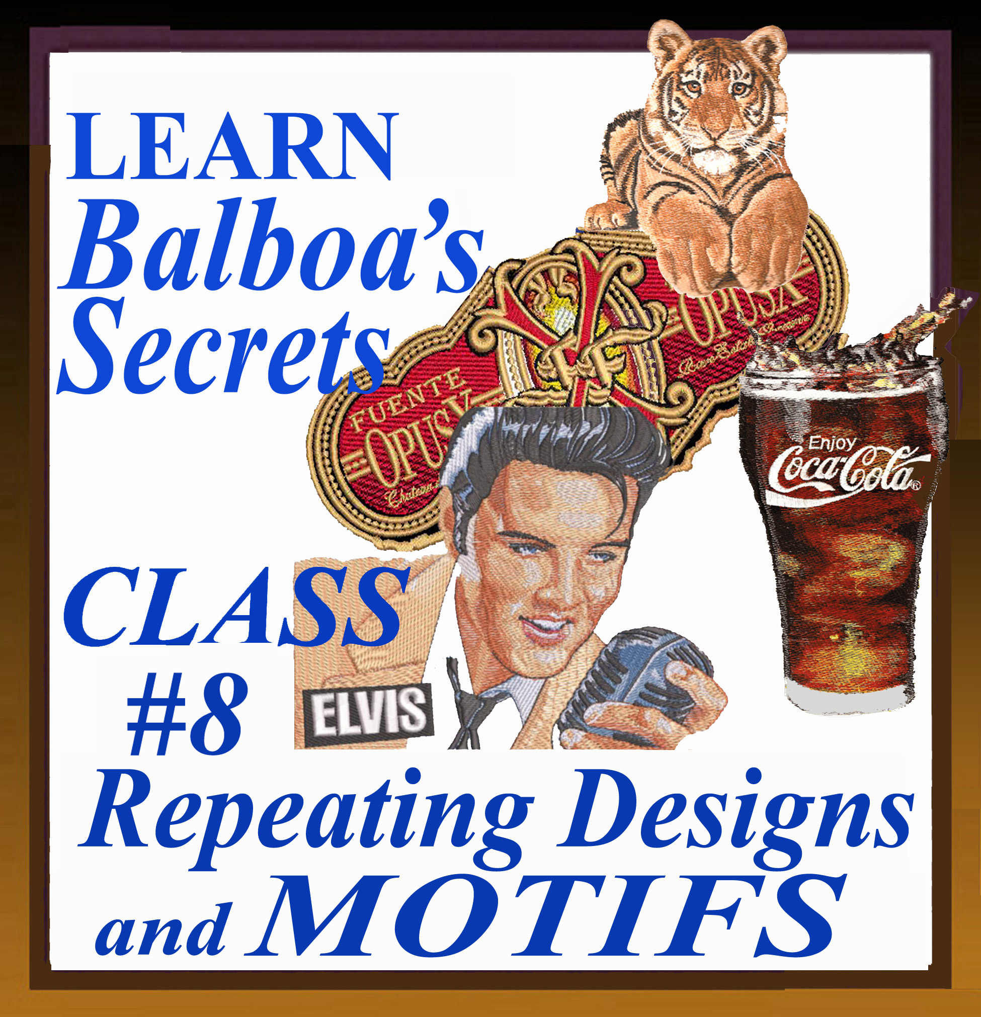 Class #8 - Motifs and Repeating Designs - Learn to Digitize